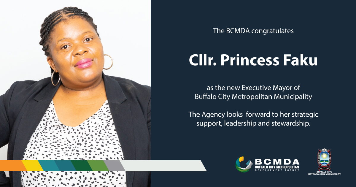 New BCMM Mayor - Buffalo City Metropolitan Development Agency